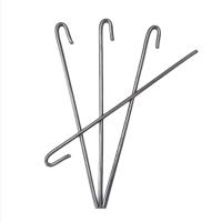 China UV Resistant Aluminum J Hook Solar Panel Bird Deterrent Clips For Roofing for sale