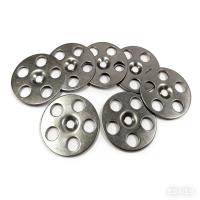 China Polished 36mm Self Lock Washer Stainless Steel / Galvanized Steel Disc for sale