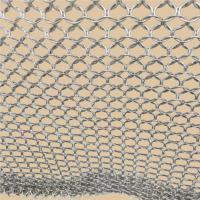 China 7mm Metal Coil Drapery Weld Stainless Steel Chain Link Ring Chainmail Decorative for sale