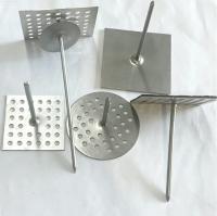 China 63mm Perforated Insulation Hangers Fixing Insulation Material To Wall & Ceiling for sale