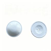China 40mm Diameter White Black Plastic Cover Dome Caps Washer With 3 Slots Washer for sale