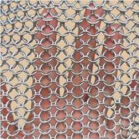 China Weld Stainless Steel Chainmail Wire Mesh For Room Curtain for sale