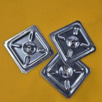 China 63.5 MM Square Shape Metal Speed Clips For Fixing Insulaton Metal Nails for sale