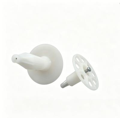 China Drive Pins Heat Preservation Plastic Insulation Anchors For Fixing Rock Wool On Concrete for sale