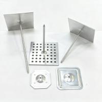 China Carbon Steel Rock Wool Self Adhesive Insulation Pin For HAVC Systerm for sale