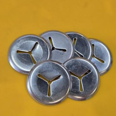 China 38mm Diameter Round Type Stainless Steel Insulation Speed Clips With 3 Slots for sale