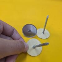 China 25mm/30mm Carbon Steel Capacitor Discharge Cupped Head Weld Pins For Duct Liner for sale