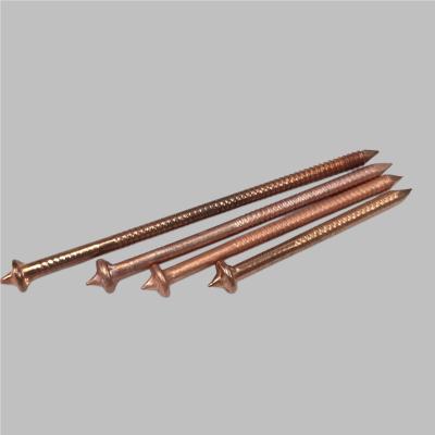 China 10ga Copper/Zinc Plating Mild Steel CD Spot Welding Pins With Dome Cap Washer for sale