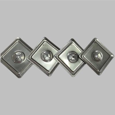China 2 Inch Stainless Steel Square Insulation Washer For Fasten Insulation Place for sale