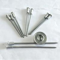 China 6x15MM Aluminum Weld Base Bimetallic Insulation Pins With Self Locking Washer for sale