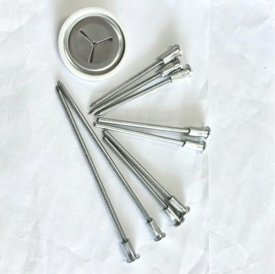 China 3mmx65mm CD Weld Bimetallic Insulation Pins With Aluminunm Base for sale