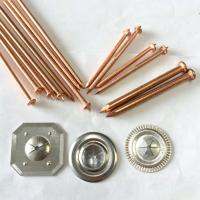 China 4mmx270mm Copper Plated Cd Weld Insulation Pins Capacitor Discharge for sale