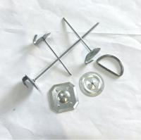 China Stainless Steel Lacing Hangers With Washers For Removable Insulation Blankets for sale