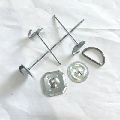 China Stainless Steel Lacing Hangers With Washers For Removable Insulation Blankets for sale