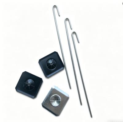 China Solar Panel Metal J Hooks With Washers To Fix Mesh To Keep Birds Away for sale
