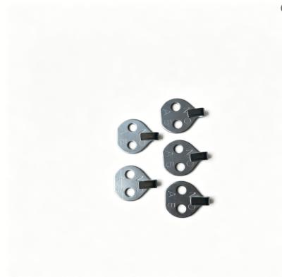 China Stainless Steel 1 '' Lacing Hooks With Double Hole To Fix Insulation Blankets for sale