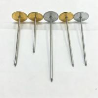China 76.2mm 12ga Stainless Steel Quilting Pins With Self Locking Speed Washers for sale