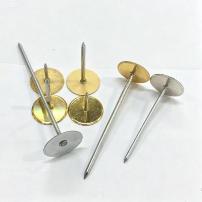 China Stainless Steel Round Base Cup Head Weld Pins For HVAC System for sale