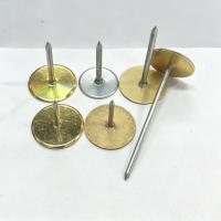 China Galvanized Steel 3/4 '' Cup Head Weld Pins For Heat Insulation Rock Wool for sale
