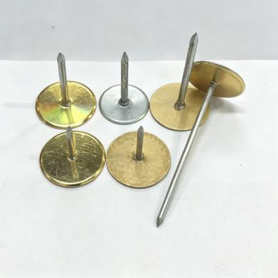 China Galvanized Steel 3/4 '' Cup Head Weld Pins For Heat Insulation Rock Wool for sale