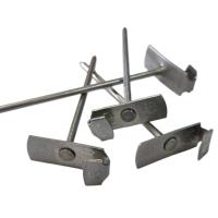 China Slim Style Stainless Steel Lacing Anchors To Secure Insulation Blanket for sale