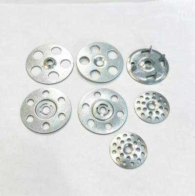 China 36mm Tile Backer Board Insulation Fixing Self Locking Washer Discs For Walls And Floors for sale