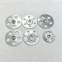 China Perforated Metal Disc Self Locking Washer To Insulation Boards To Ceilings / Walls / Floors for sale