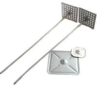 China Stainless Steel Perforated Base Insulation Fixing Pins For Securing Rock Wool To Gypsum for sale