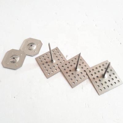 China HVAC Accessories Shipbuildings Galvanized Steel Insulation Pins With Washers for sale