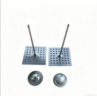 China Building Materials Steel Insulation Pin For Fiberglass Wool Perforated Insulation Hangers for sale