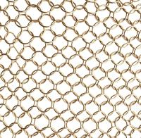 China 7mm Stainless Steel Welded Ring Mesh Curtain For Space Decoration for sale