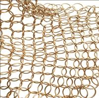 China 7mm Stainless Steel Ring Mesh Curtain Architectural for sale