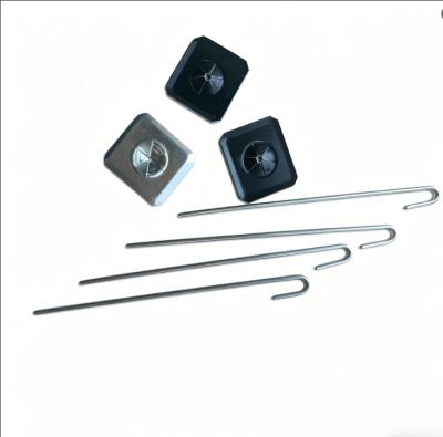 China Pigeon Proofing Solar Arrays Black Paint Aluminium Speed Clips for sale