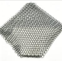 China Stainless Steel 10mm Metal Ring Mesh Curtain For Interior Decoration for sale