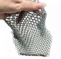 China Ss 12mm Ring Mesh Curtain With Rod In Decoration Of Shipping Malls for sale