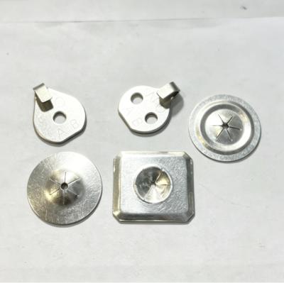 China 1mm X 22 Mm Stainless Steel Double Hole Washer Fixed Insulation Blanket For Boilers for sale