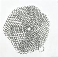 China Anodized Interior Design Metal Mesh Curtain With Stainless Steel Rings for sale