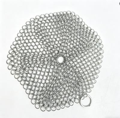 China Anodized Interior Design Metal Mesh Curtain With Stainless Steel Rings for sale