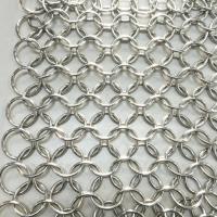 China Bronze Stainless Steel Chainmail Room Divider Mesh For Wall Curtains for sale