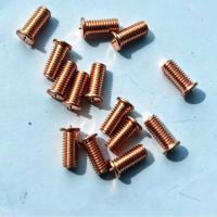 China 304 Stainless Steel M5x8 CD Flanged Metric Projection Weld Studs Polishing Surface Treatment for sale
