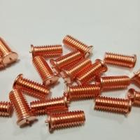 China 304 Stainless Steel M5x8 CD Flanged Metric Projection Weld Studs Polishing Surface Treatment for sale
