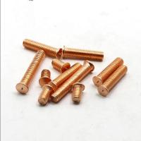 China 304 Stainless Steel M5x8 CD Flanged Metric Projection Weld Studs Polishing Surface Treatment for sale
