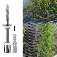 China Steel Plant Support Green Wall Trellis System 3kN-12kN Load Capacity And 50mmx80mm Aperture For Vertical Growth for sale