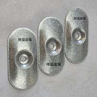 China Aluminum Zinc Coated Bow Shaped Gaskets For Mechanical Fastening Of TPO Waterproof Membranes for sale