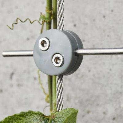 China 316 Modular Green Wall Wire Trellis System For Vertical Gardens 4inch Wide 80inch High for sale