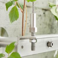 China Heavy Duty Stainless Steel Cable Trellis System Marine Grade Durability Modular Flexibility For Vertical Greening for sale