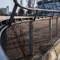 China Wire Rope Netting Stainless Steel Webnet Safety Systems For Bridge Fall Protection for sale