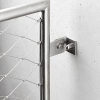 China 316 Stainless Steel Webnet Frames With 35mm Mesh Aperture For Skylight Safety Fall Prevention for sale