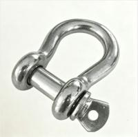 China Forged Alloy Steel Bow Shackle Galvanized Bolt Type with Nut for Mining & Heavy Industry Lifting for sale