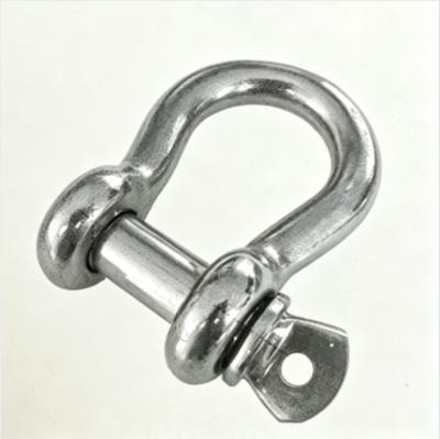 China Forged Alloy Steel Bow Shackle Galvanized Bolt Type with Nut for Mining & Heavy Industry Lifting for sale